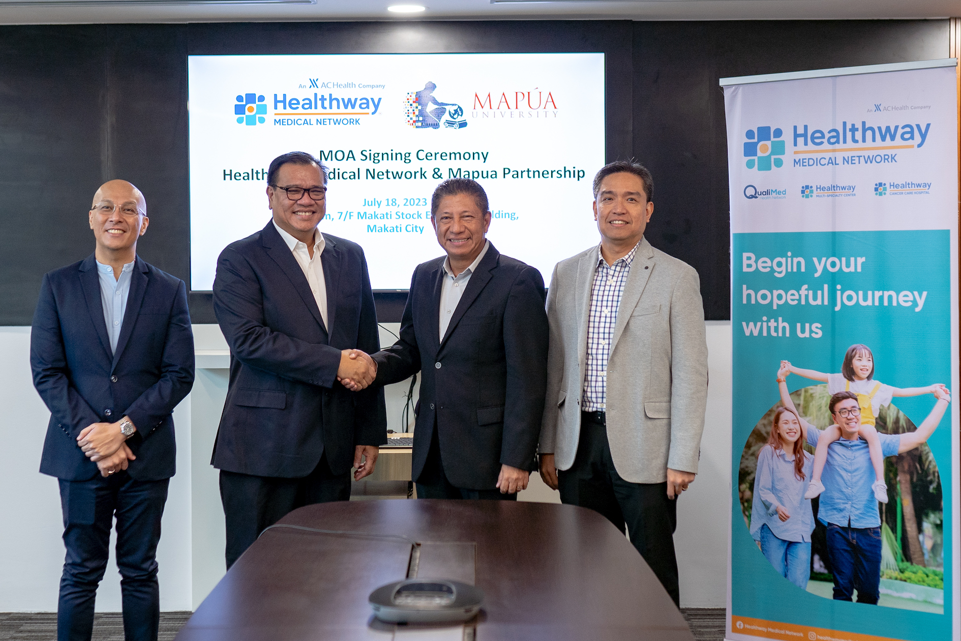 MAPÚA and Healthway forge partnership to bolster the local healthcare ...
