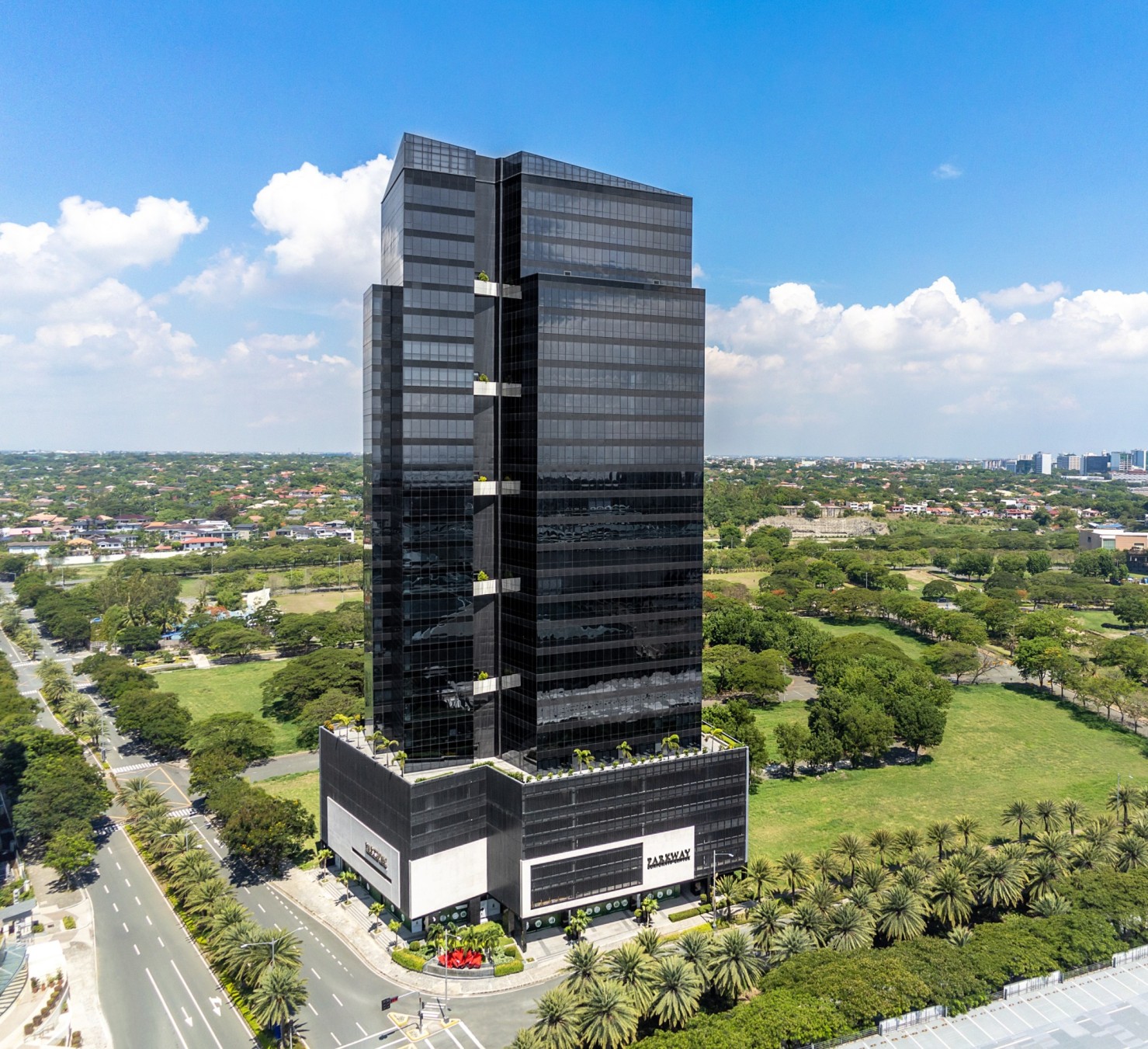 This green office building in Alabang offers business-friendly schemes ...